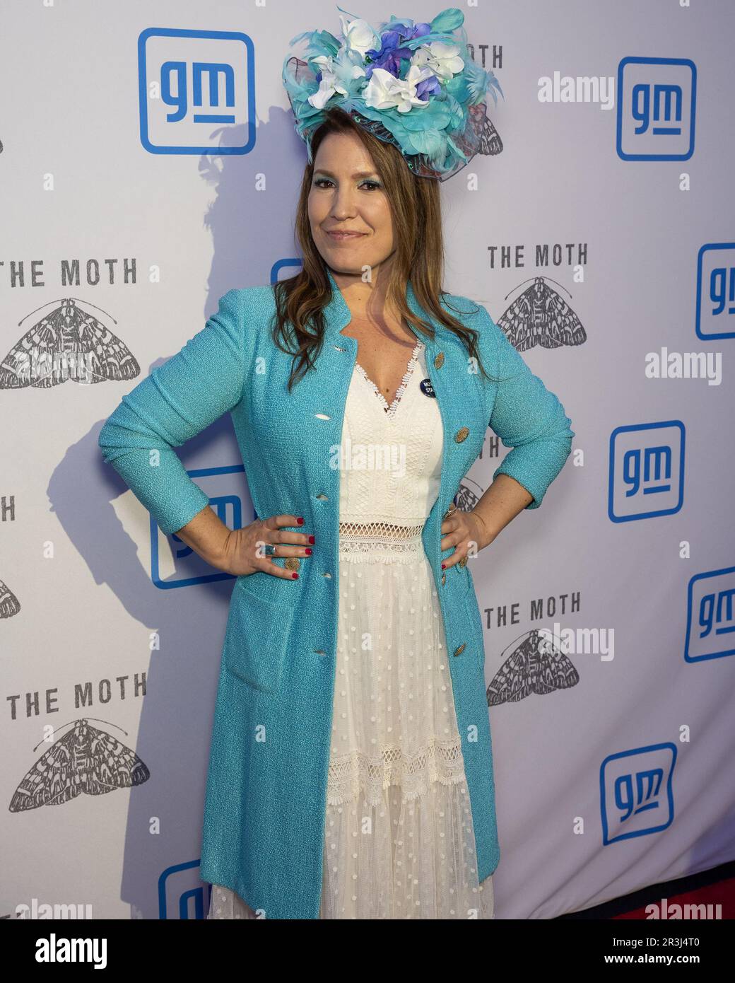 New York, USA. 23rd May, 2023. Sarah Austin Jenness arrives on the red ...