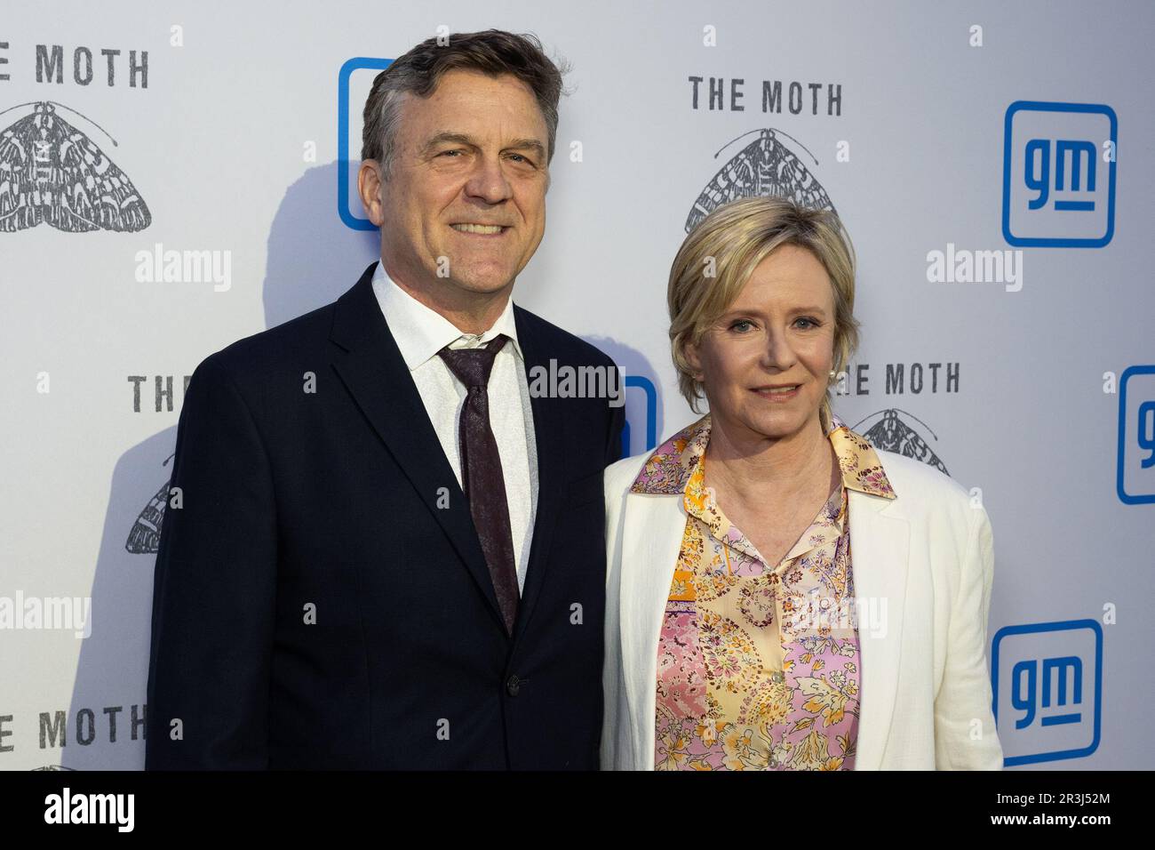 New York, USA. 23rd May, 2023. Ken Pace and Eva Plumb arrive on the red ...