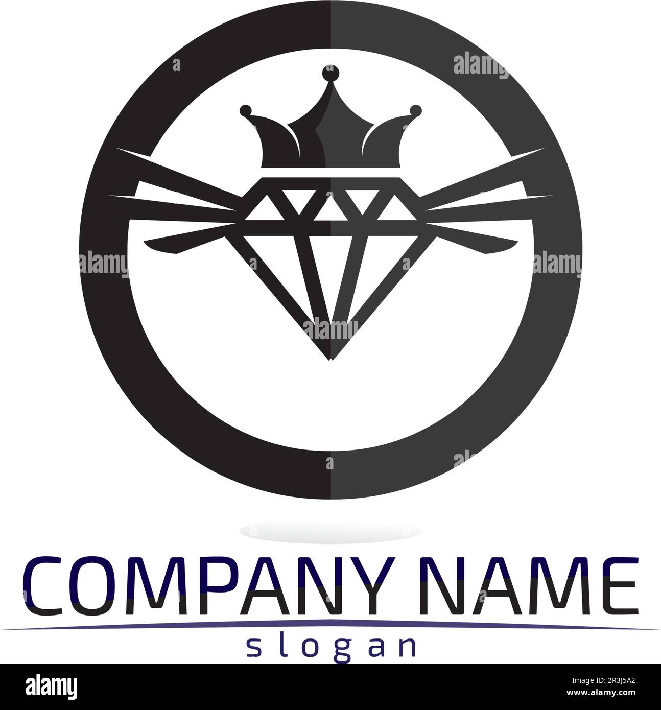 Diamond and Jewel design vector Logo Template symbol Stock Vector Image ...