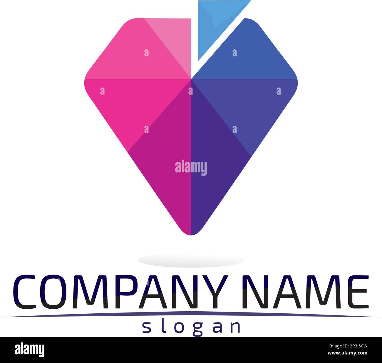 Diamond and Jewel design vector Logo Template symbol Stock Vector Image ...