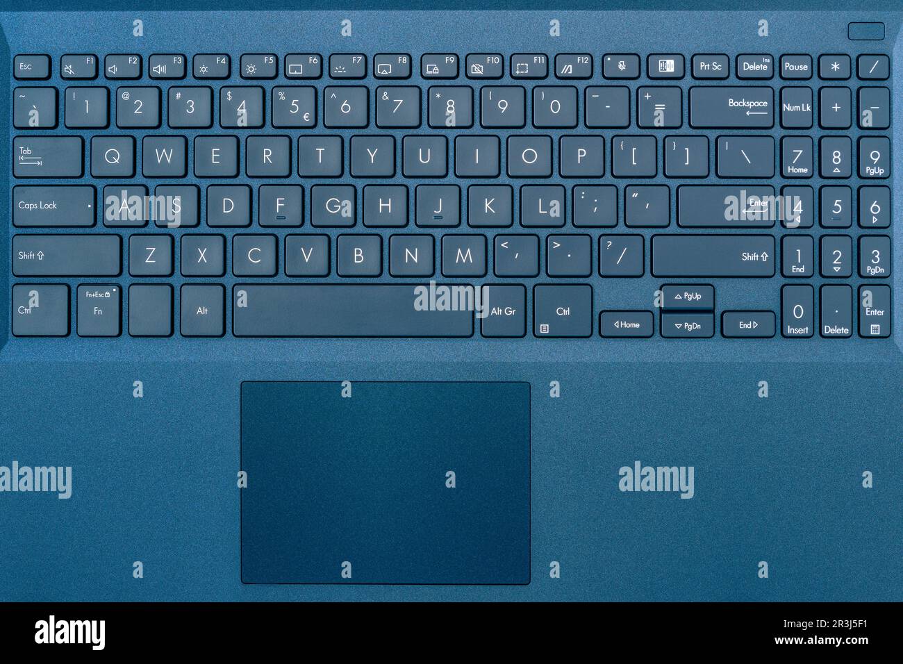 Close up modern laptop keyboard hi-res stock photography and images - Alamy