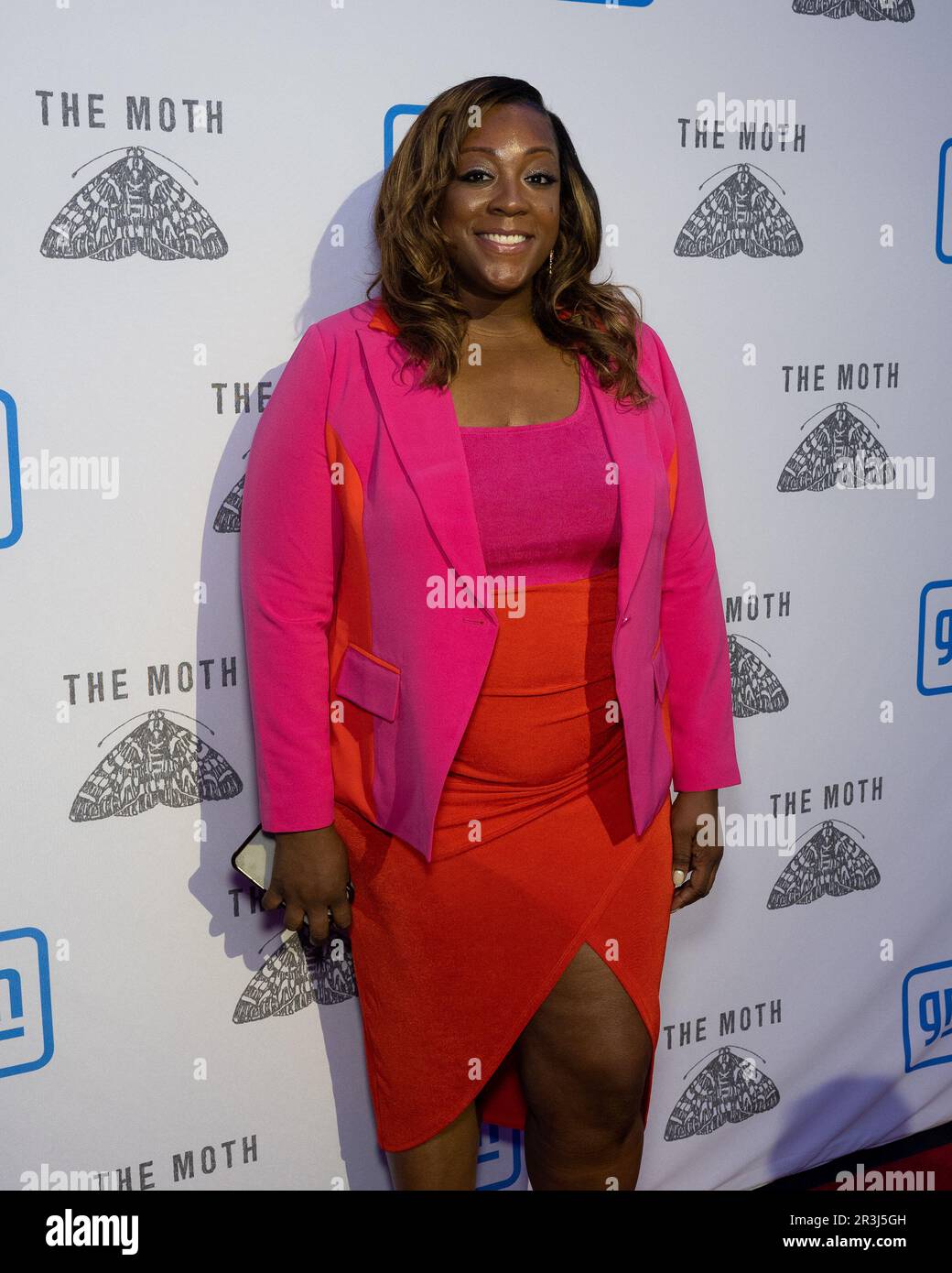 New York, USA. 23rd May, 2023. Dominique Sharpton arrives on the red ...