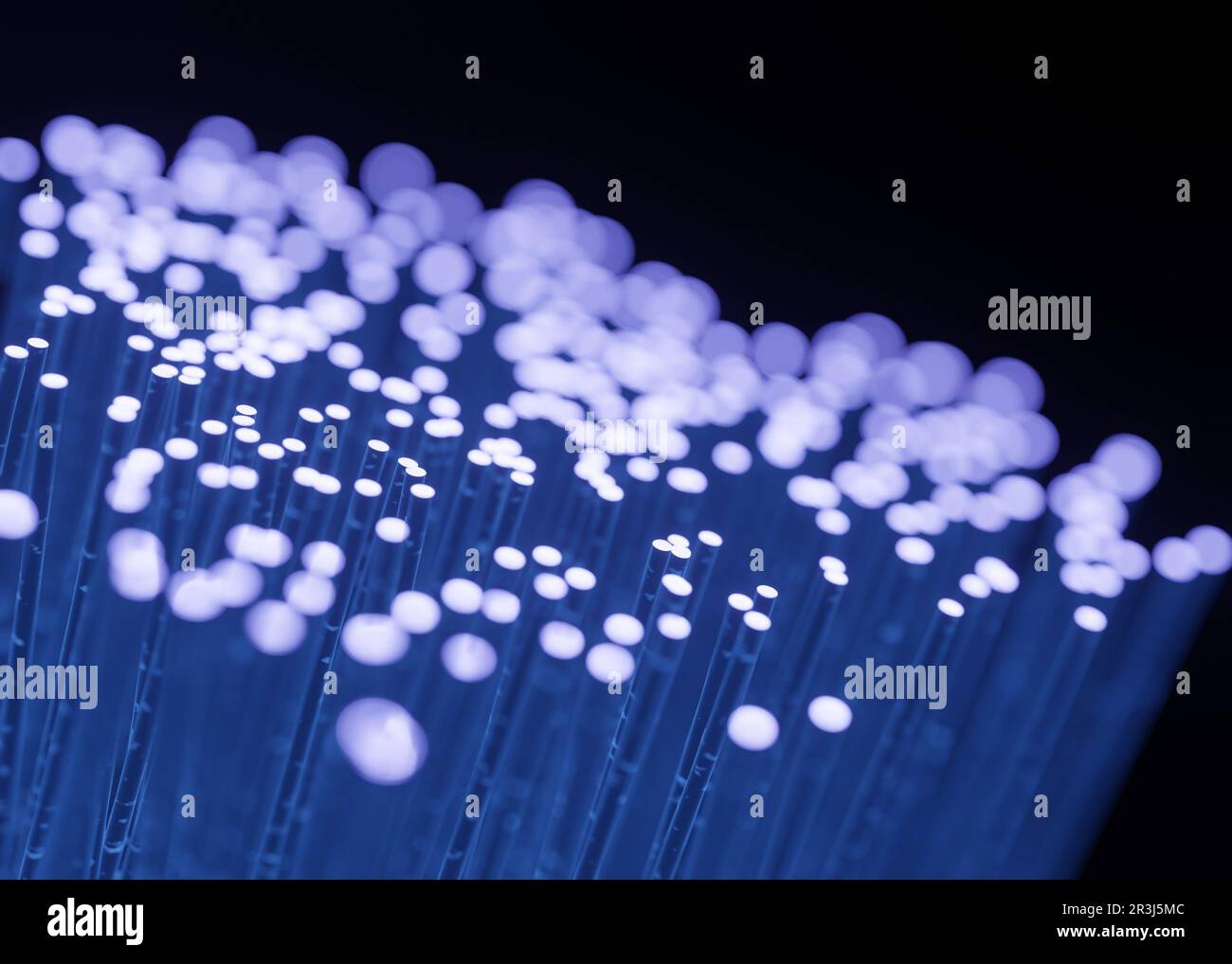 Fibre optic for data transfer transmission Stock Photo - Alamy