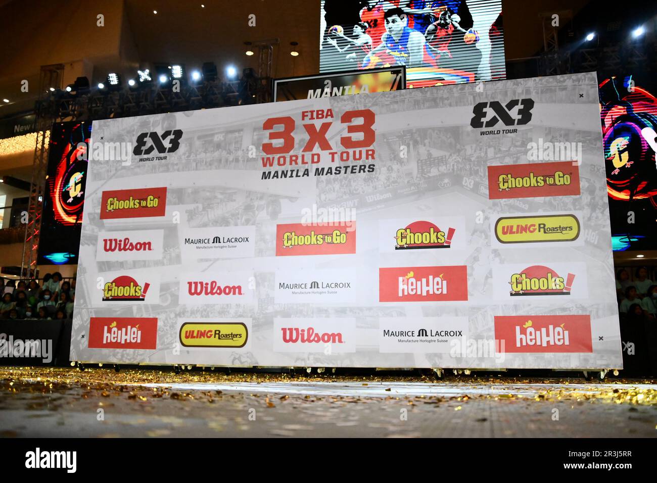 Makati, Philippines. 21st May, 2023. General View 3x3 Basketball : 3x3 ...