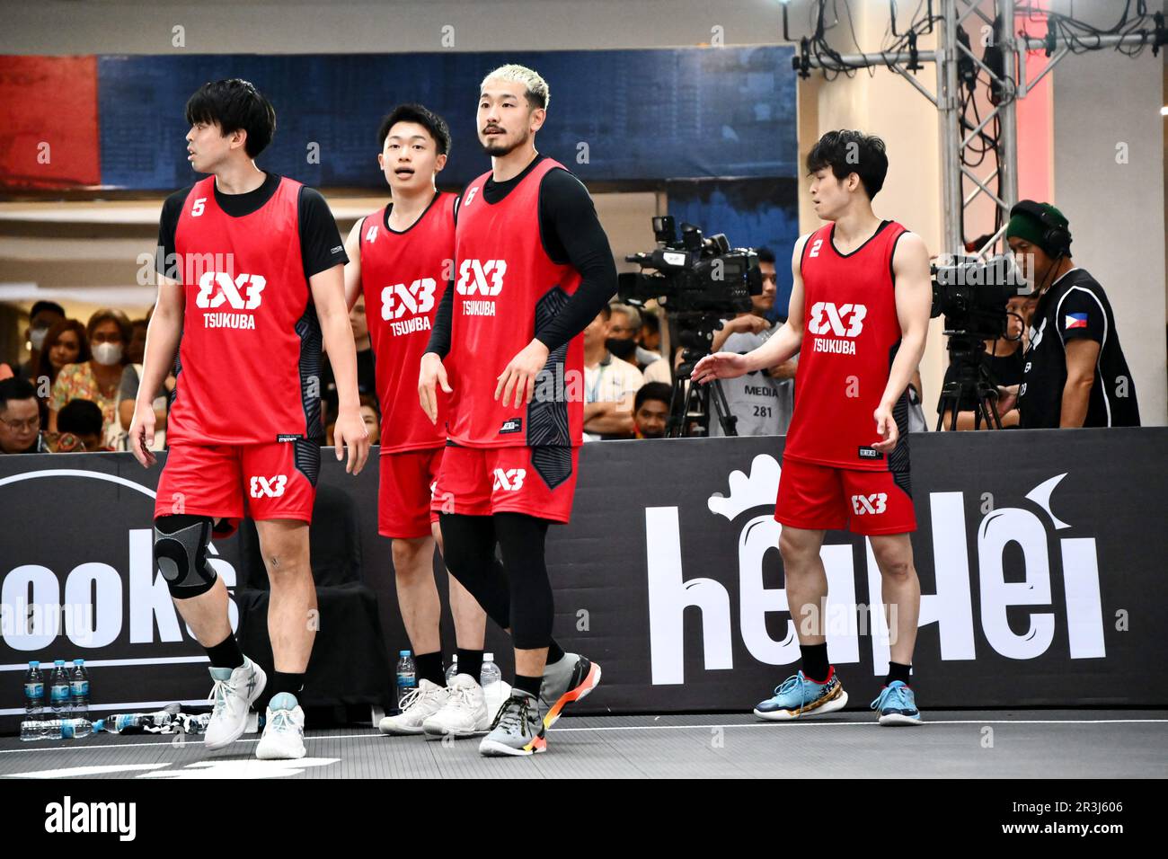 Makati, Philippines. 20th May, 2023. Tsukuba ALBORADA team group 3x3 ...