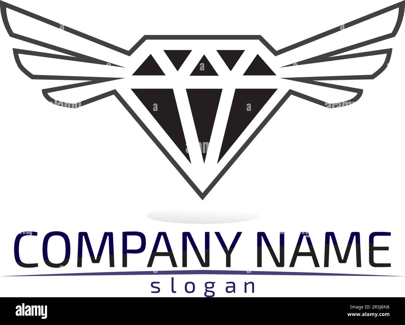 Diamond and Jewel design vector Logo Template symbol Stock Vector Image ...