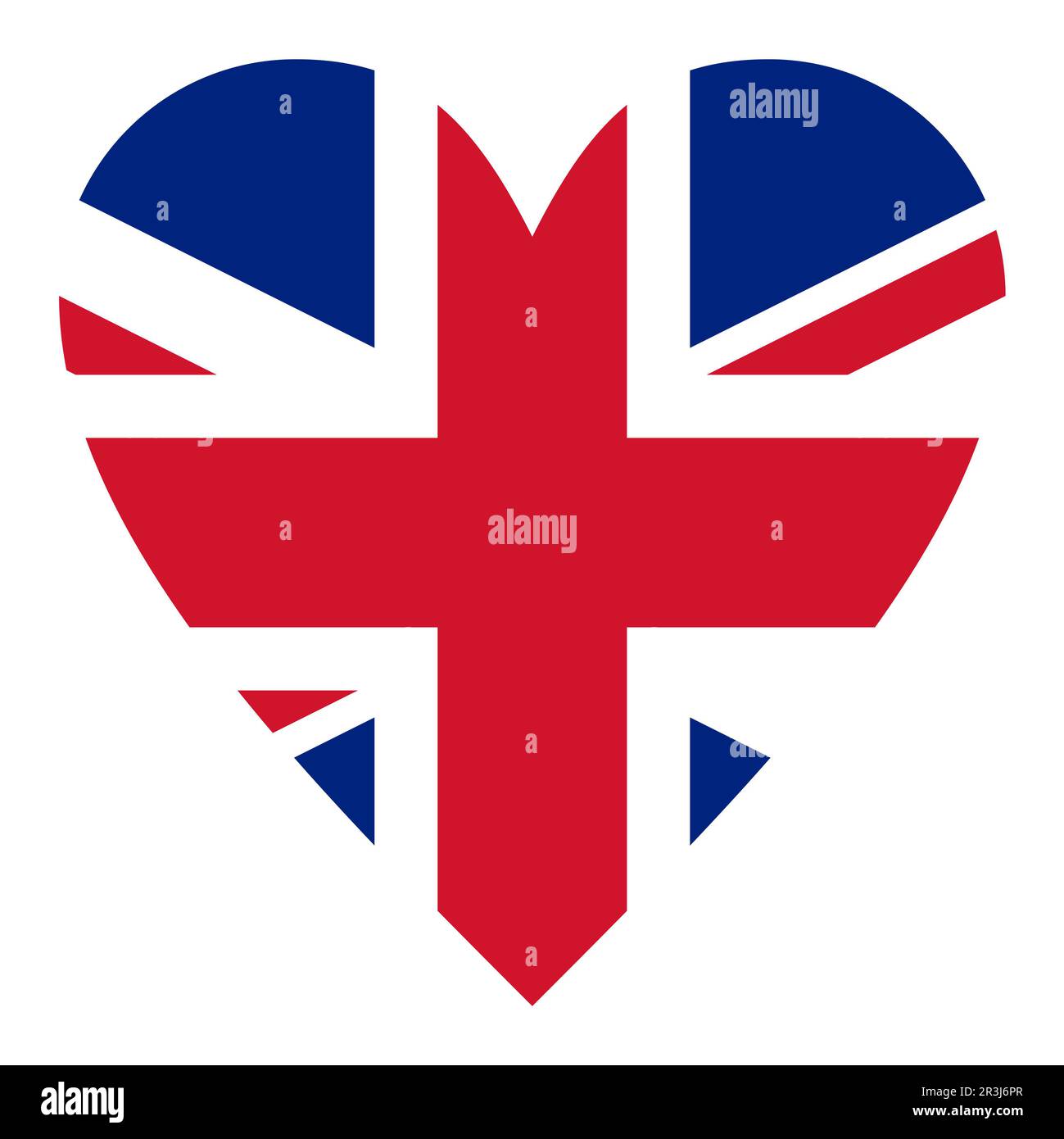 Love england heart flag hi-res stock photography and images - Alamy