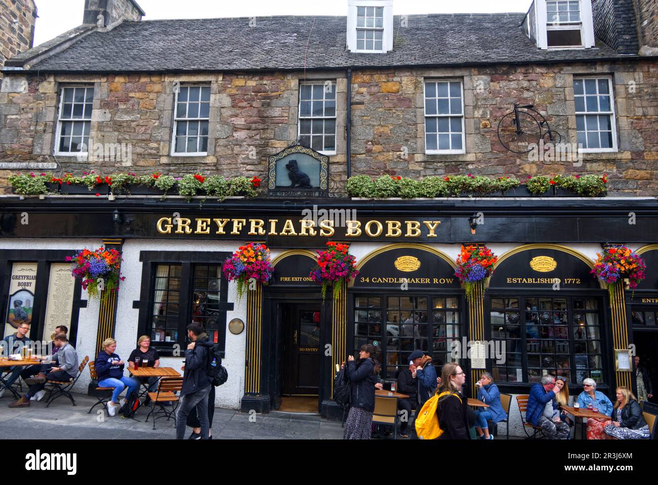 Edinburgh, Greyfriars Bobby, Scotland, Great Britain Stock Photo - Alamy