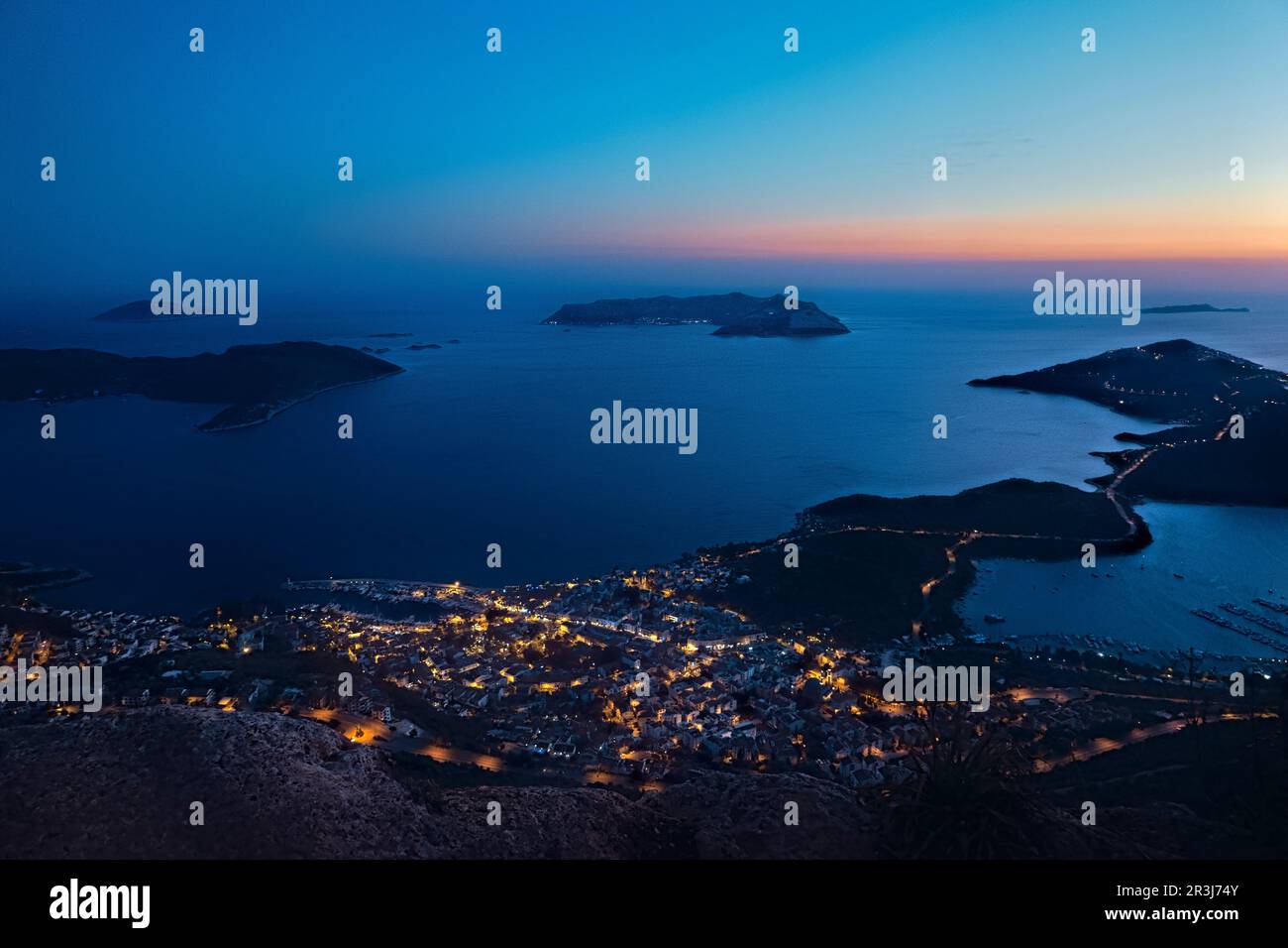 Kas turkey night view hi-res stock photography and images - Alamy