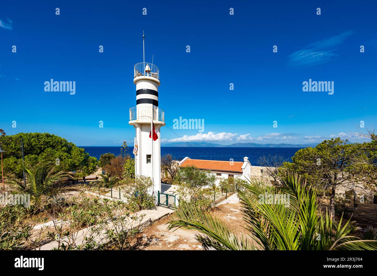 Lighthouse with sun hi-res stock photography and images - Alamy
