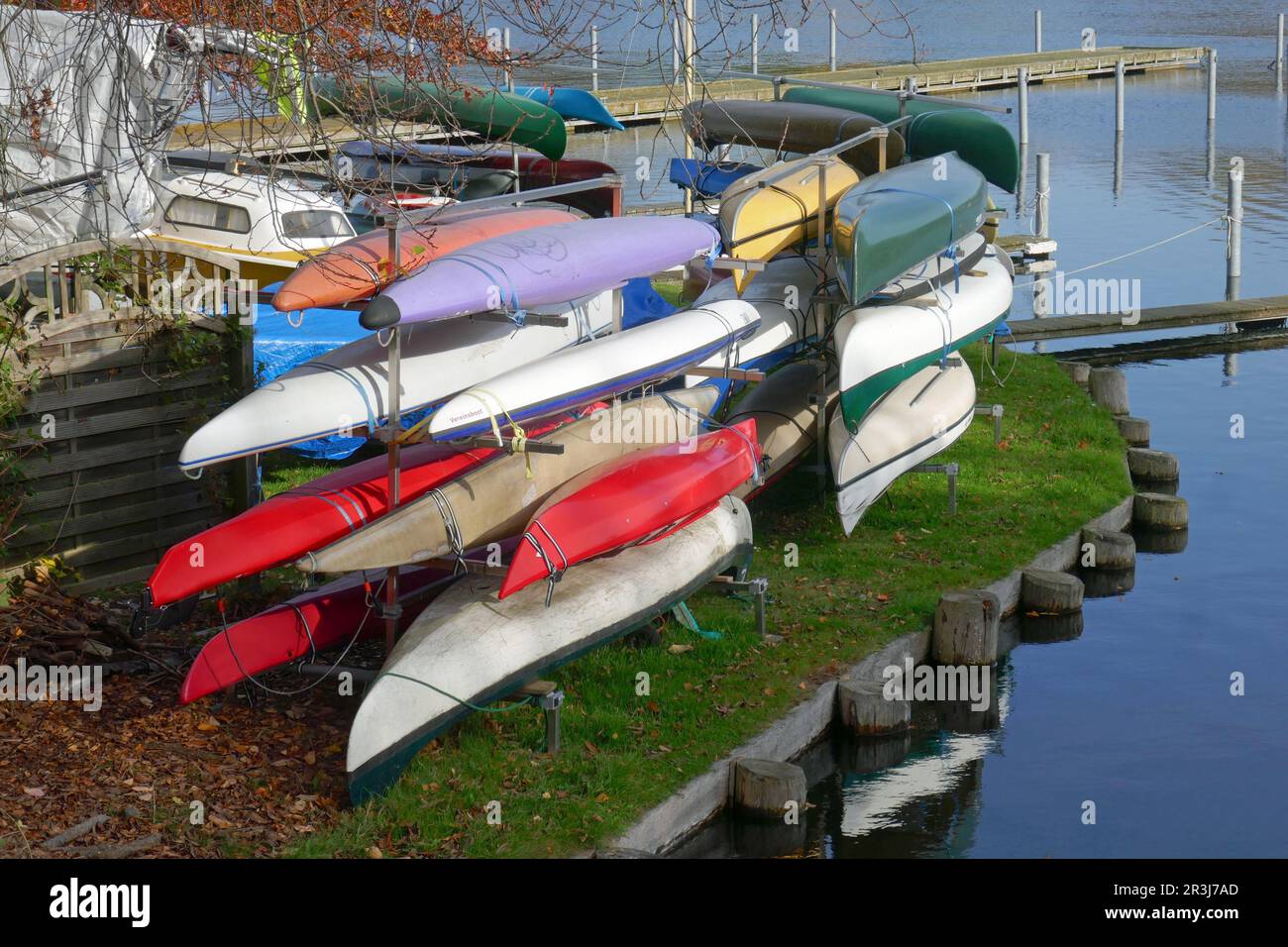 Dock paddle boats in hi-res stock photography and images - Alamy