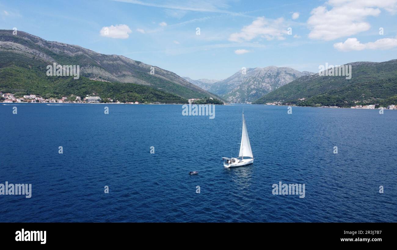 Beneteau sailing montenegro hi-res stock photography and images - Alamy