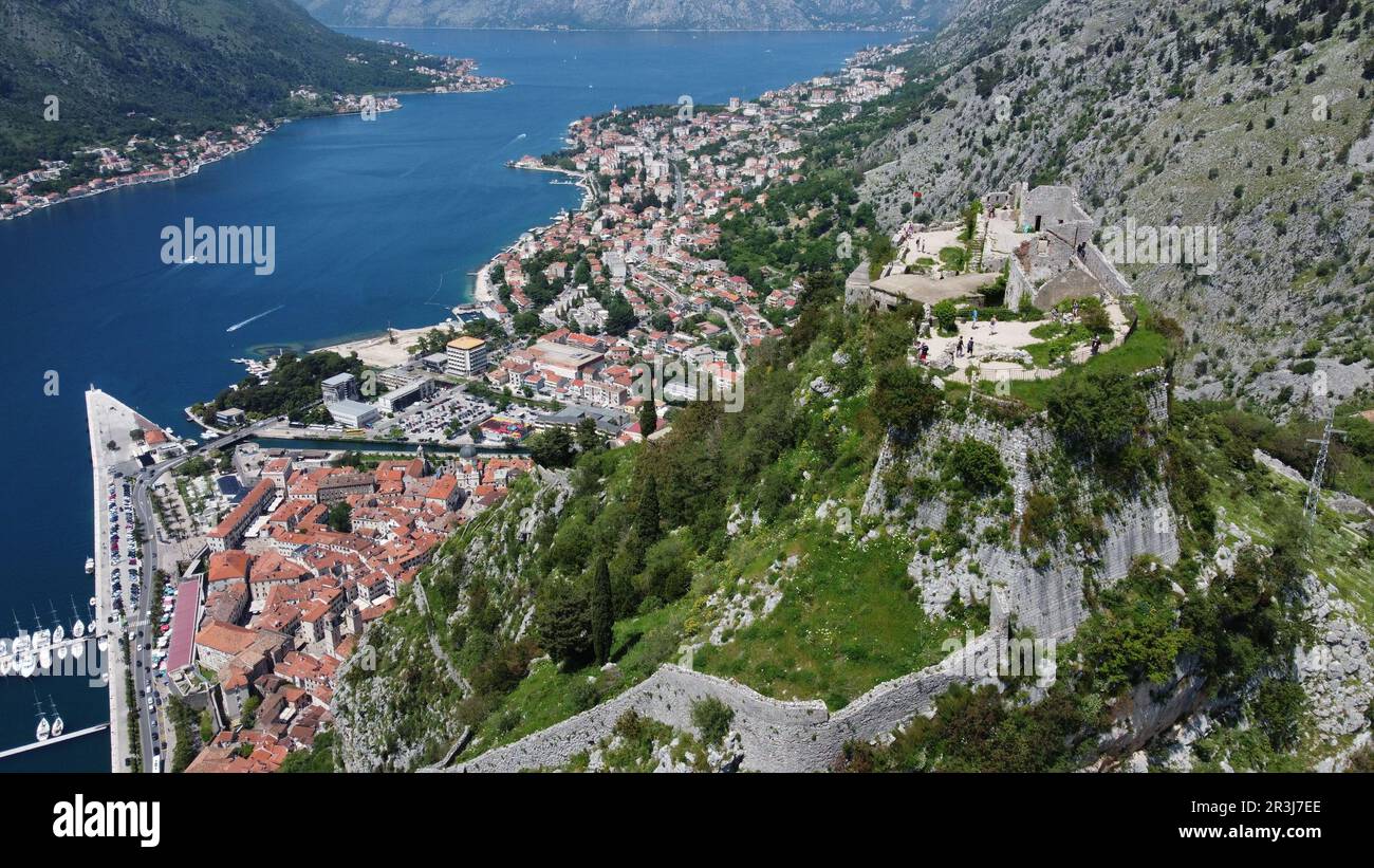 Fortress old town kotor hi-res stock photography and images - Alamy