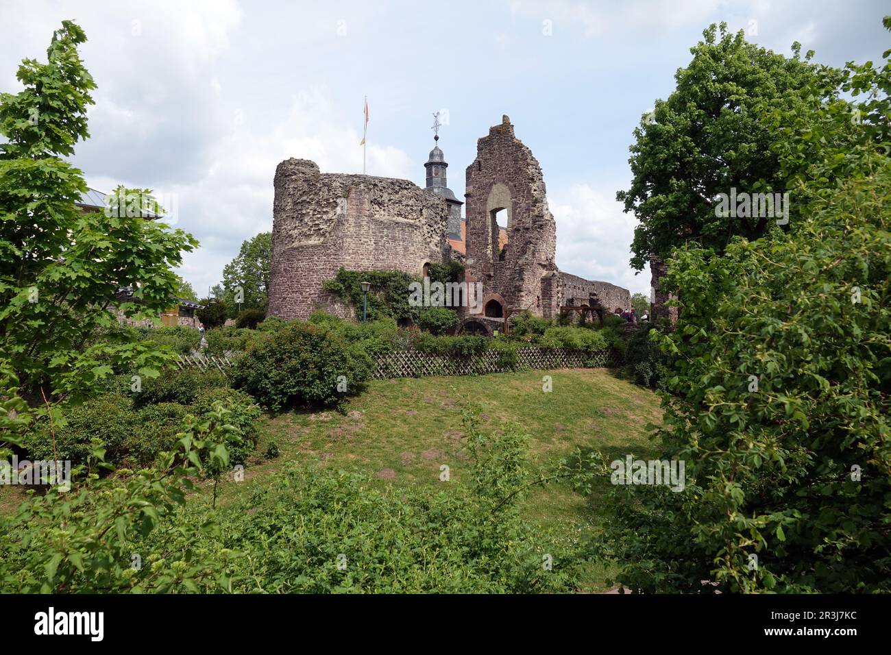 Hayn Castle in Dreieichenhain Stock Photo - Alamy