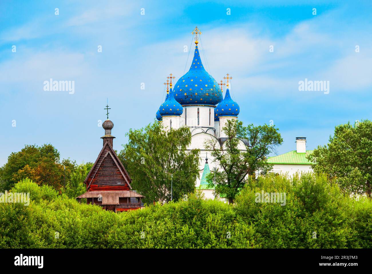 The Suzdal Kremlin is the oldest part of the Russian city of Suzdal ...