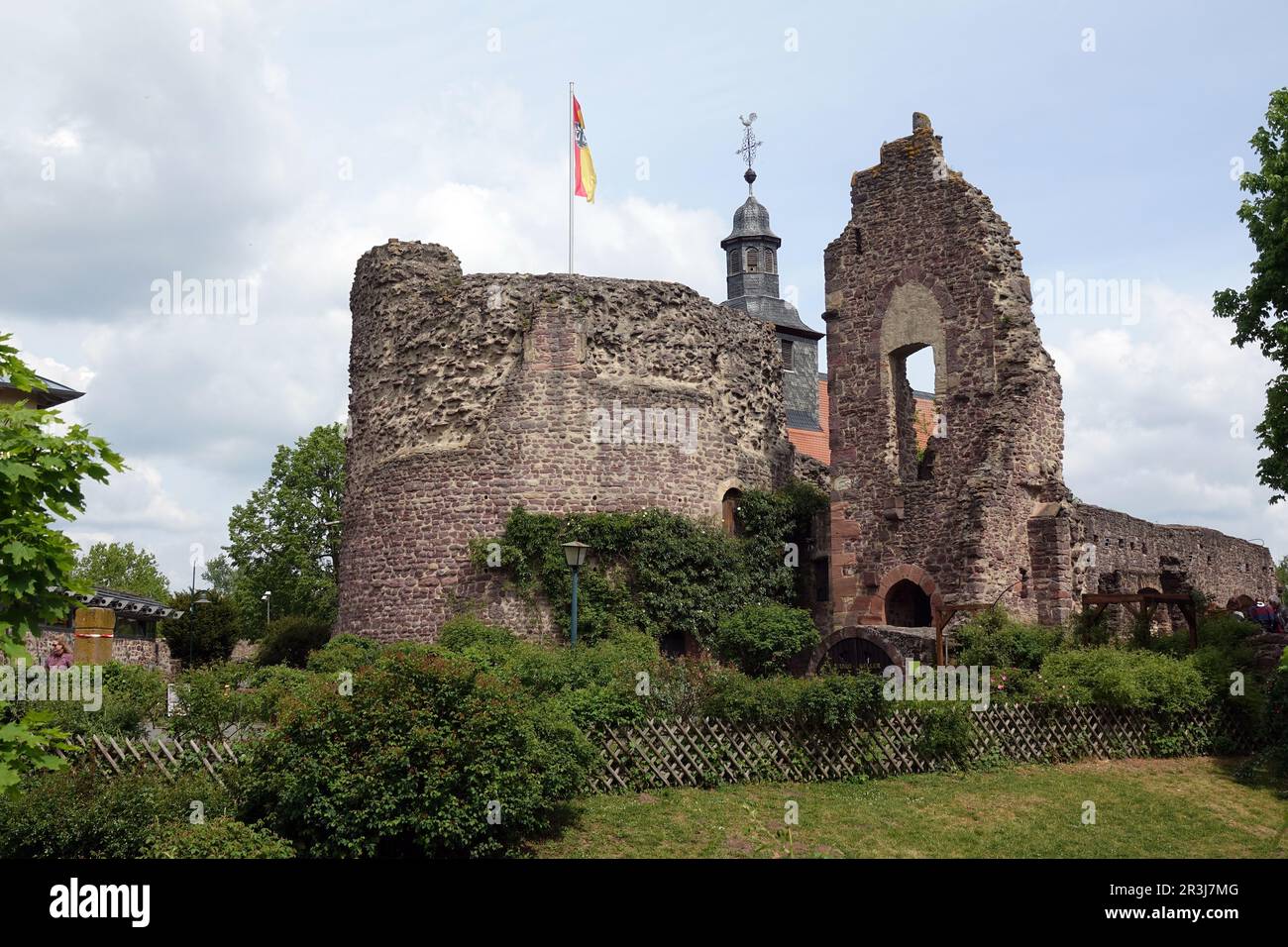 Hayn Castle in Dreieichenhain Stock Photo - Alamy
