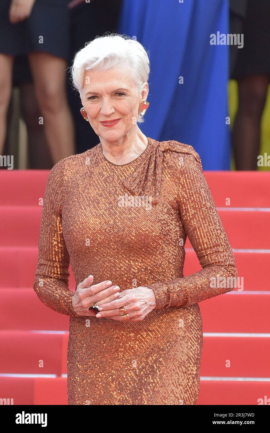 Maye Musk attends the premiere of „Asteroid City“ at the 76th annual ...