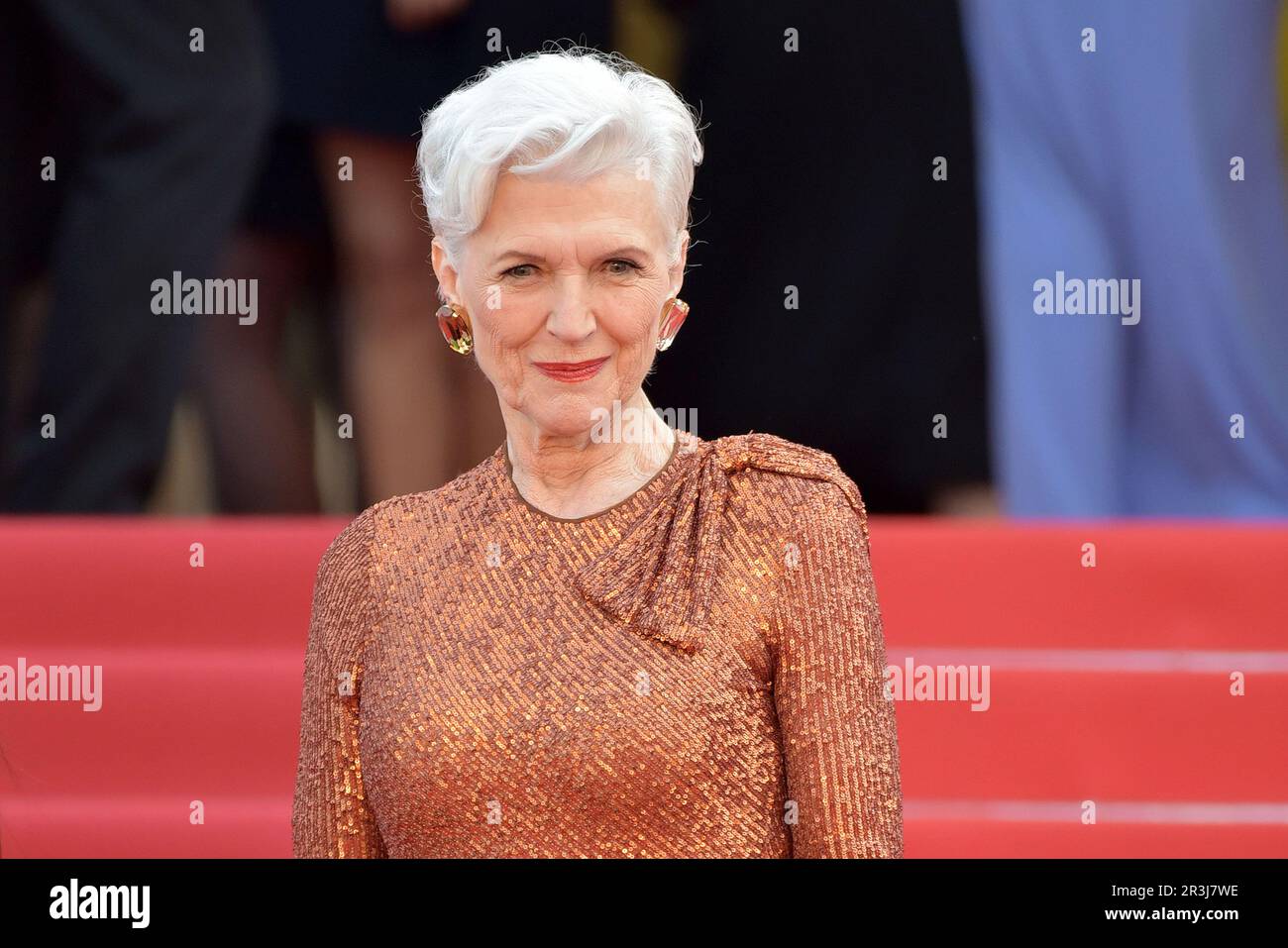 Maye Musk attends the premiere of „Asteroid City“ at the 76th annual ...