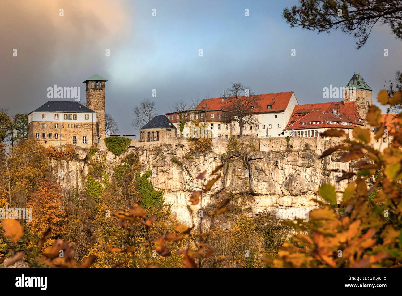 Impressions pictures from Hohnstein in Saxony Elbsandsteingebirge view ...