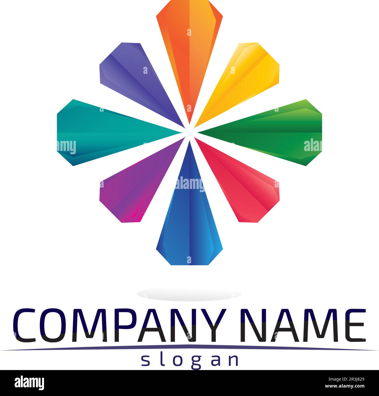 Diamond and Jewel design vector Logo Template symbol Stock Vector Image ...
