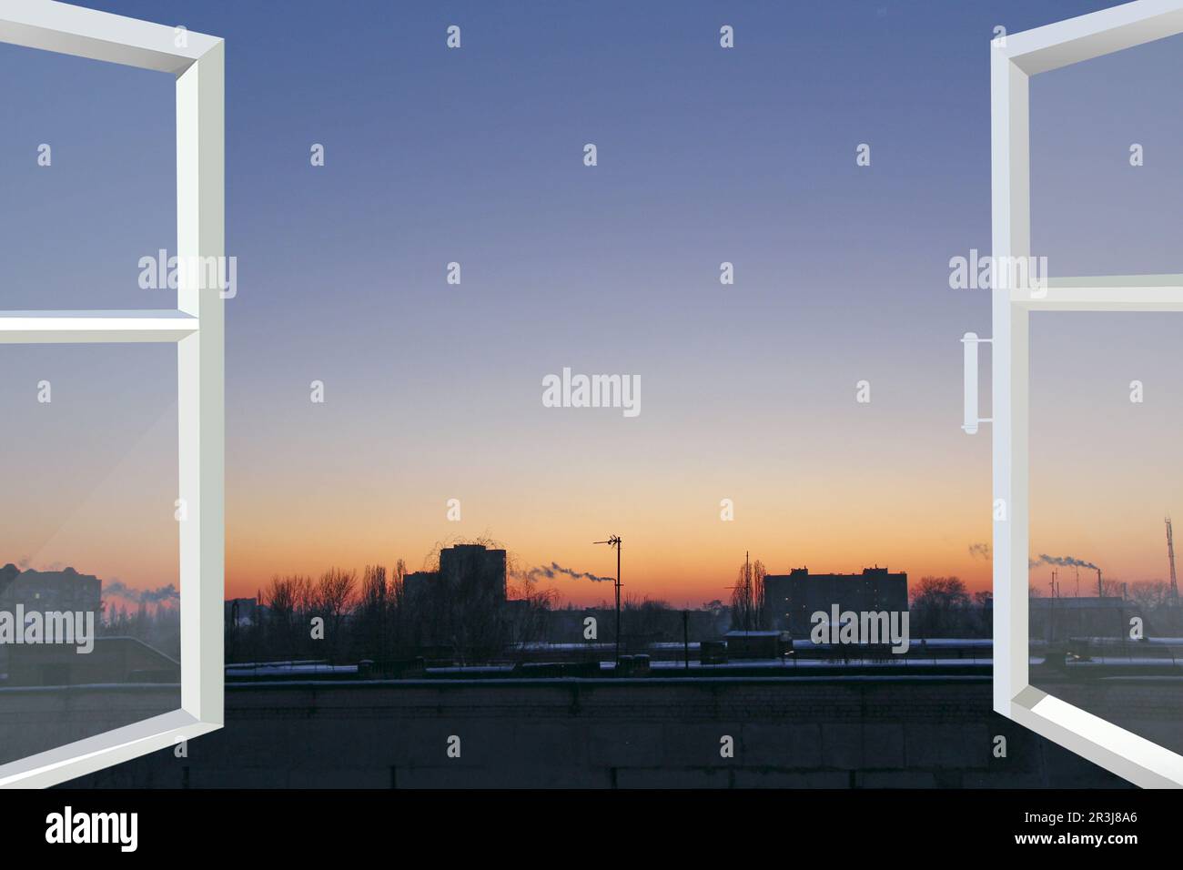 Evening sunlight window hi-res stock photography and images - Alamy