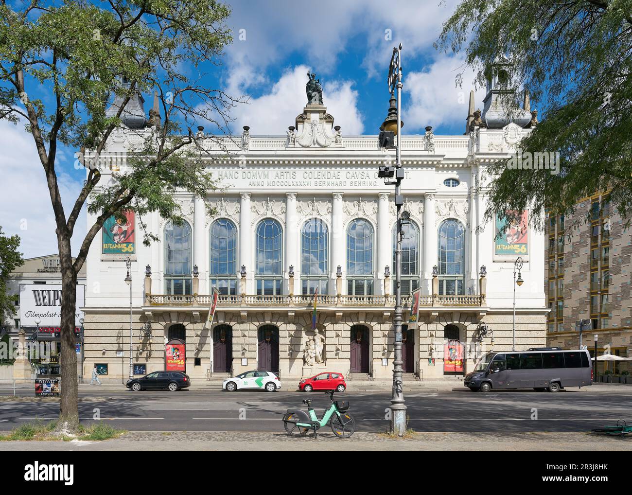 The famous Theater des Westens from 1896, venue for musicals in Berlin ...