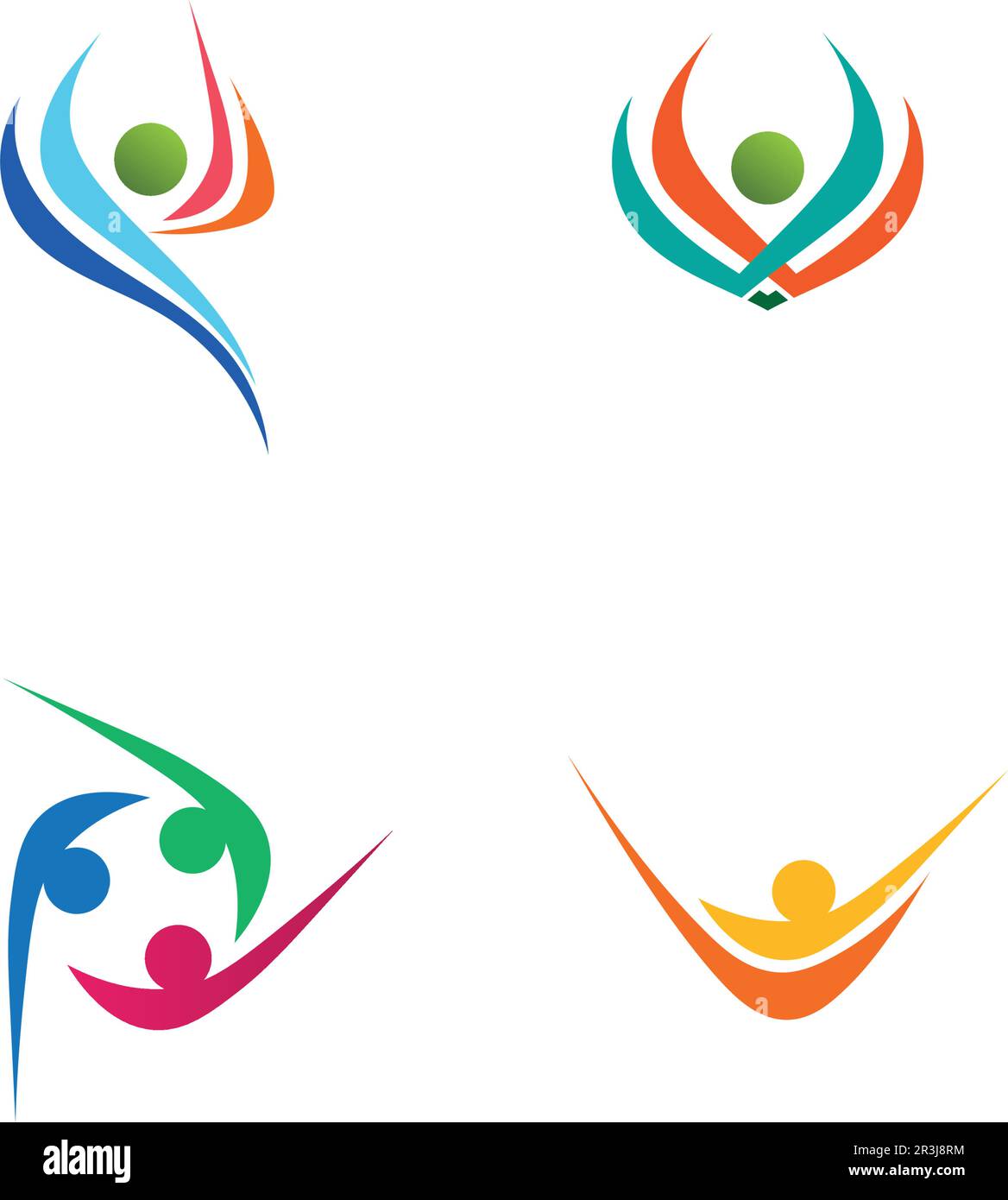 Community team group health team friends love family logo Stock Vector ...