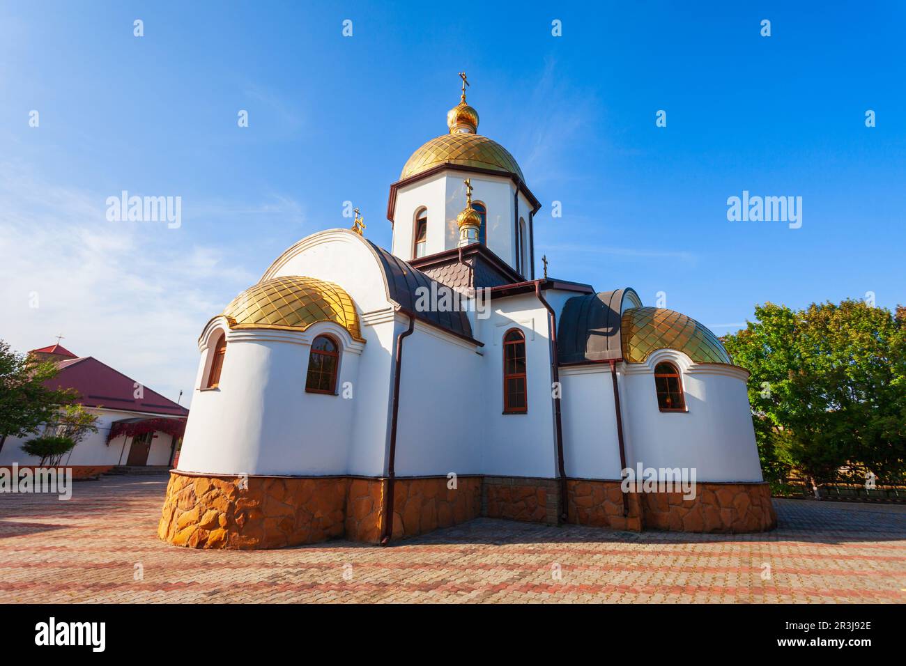 The Temple of the Holy Apostles Peter and Paul near the Risen Christ ...