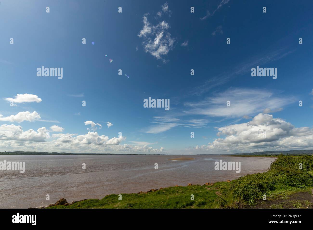 Controlled level crossing, Lydney Stock Photo - Alamy