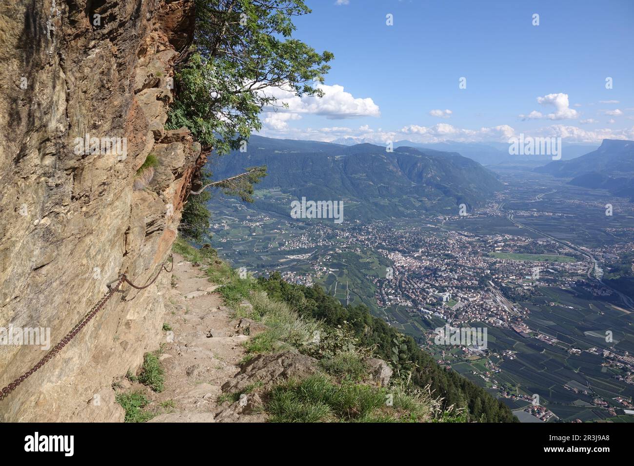 At the Vellau rock path Stock Photo - Alamy