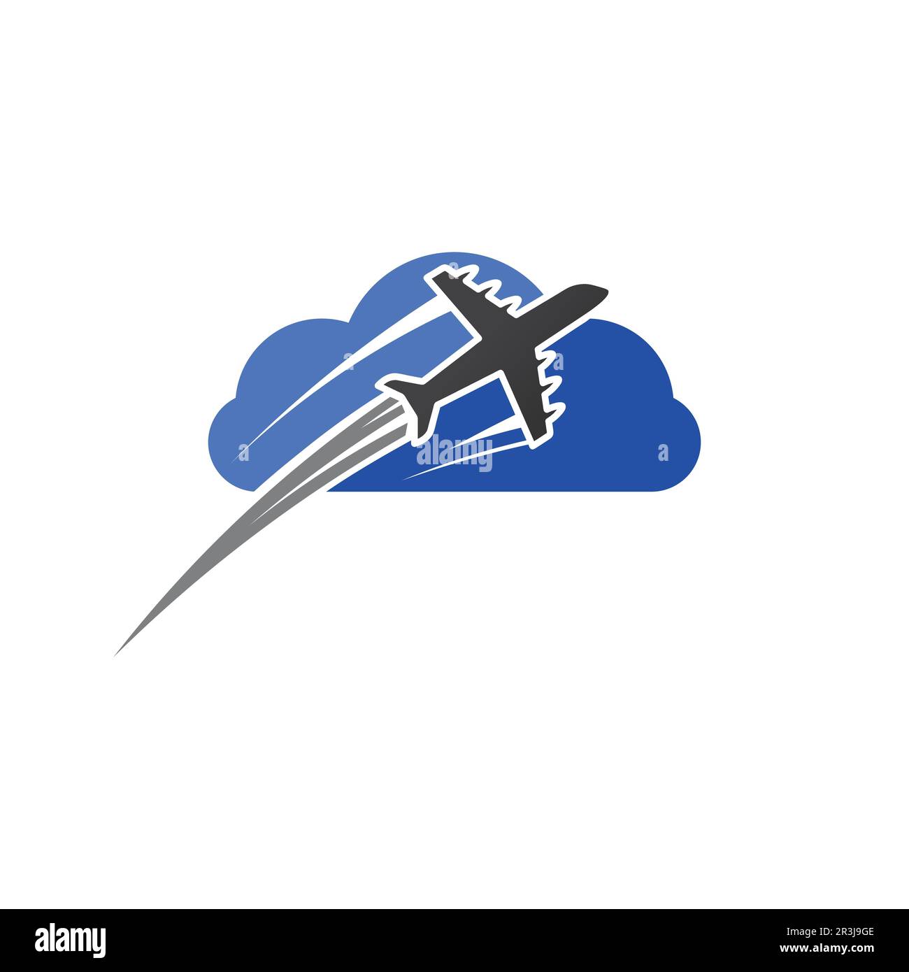 Flight aeroplane vector and logo design Transportation Stock Vector ...
