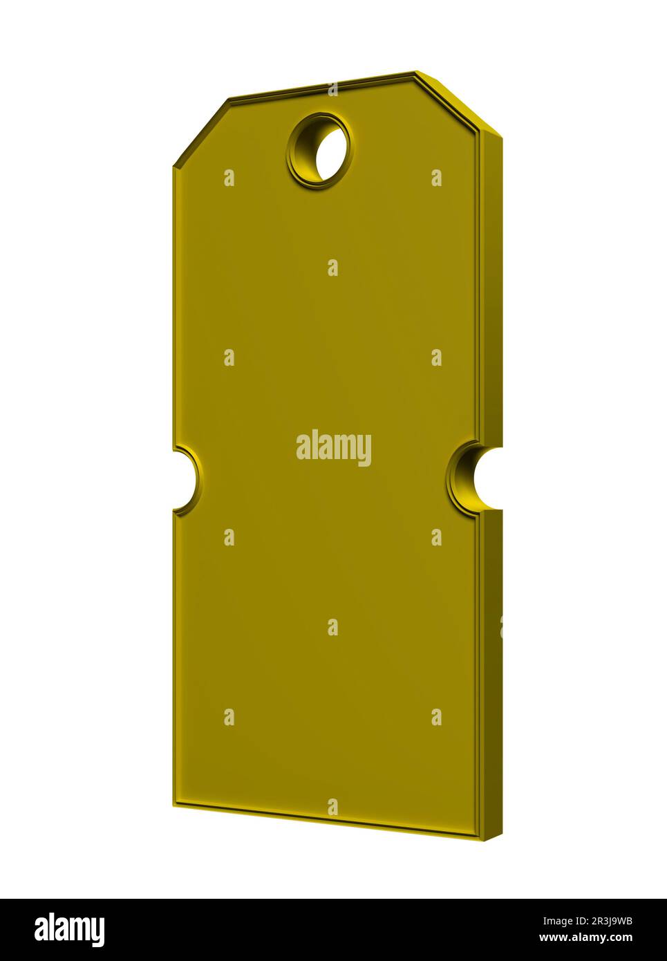 gold label isolated on white background Stock Photo - Alamy