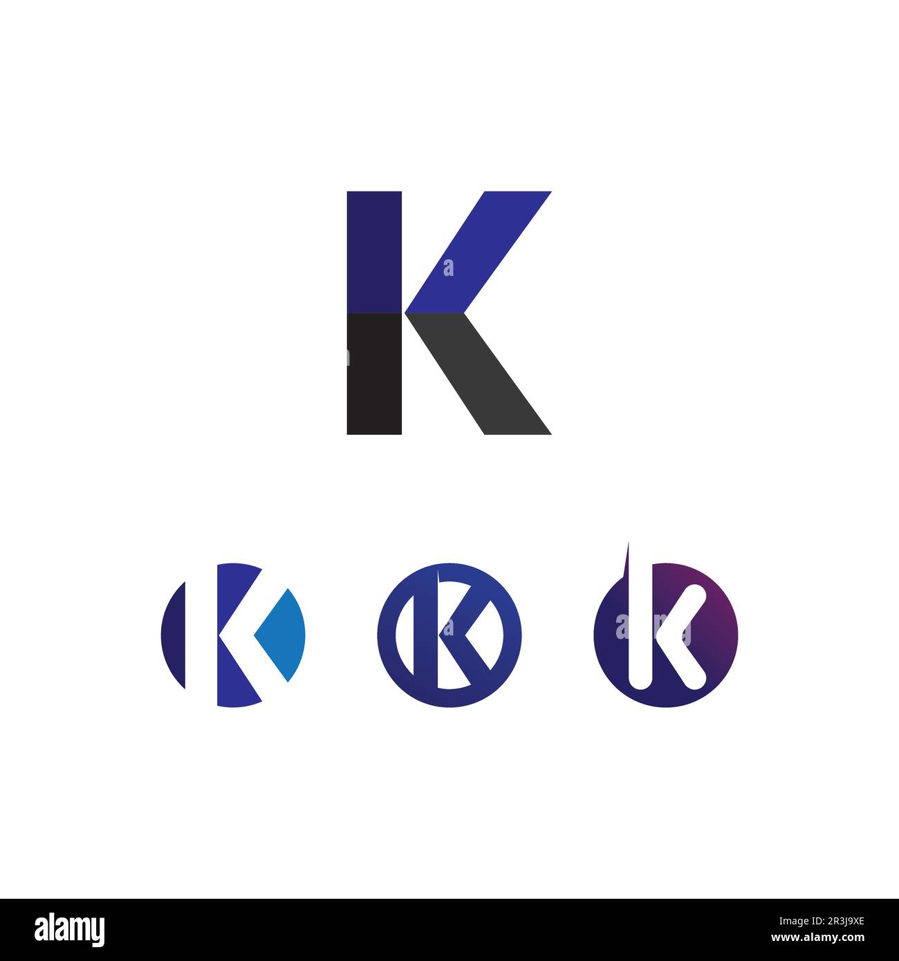 K logo design K letter font Concept Business logo vector and design ...