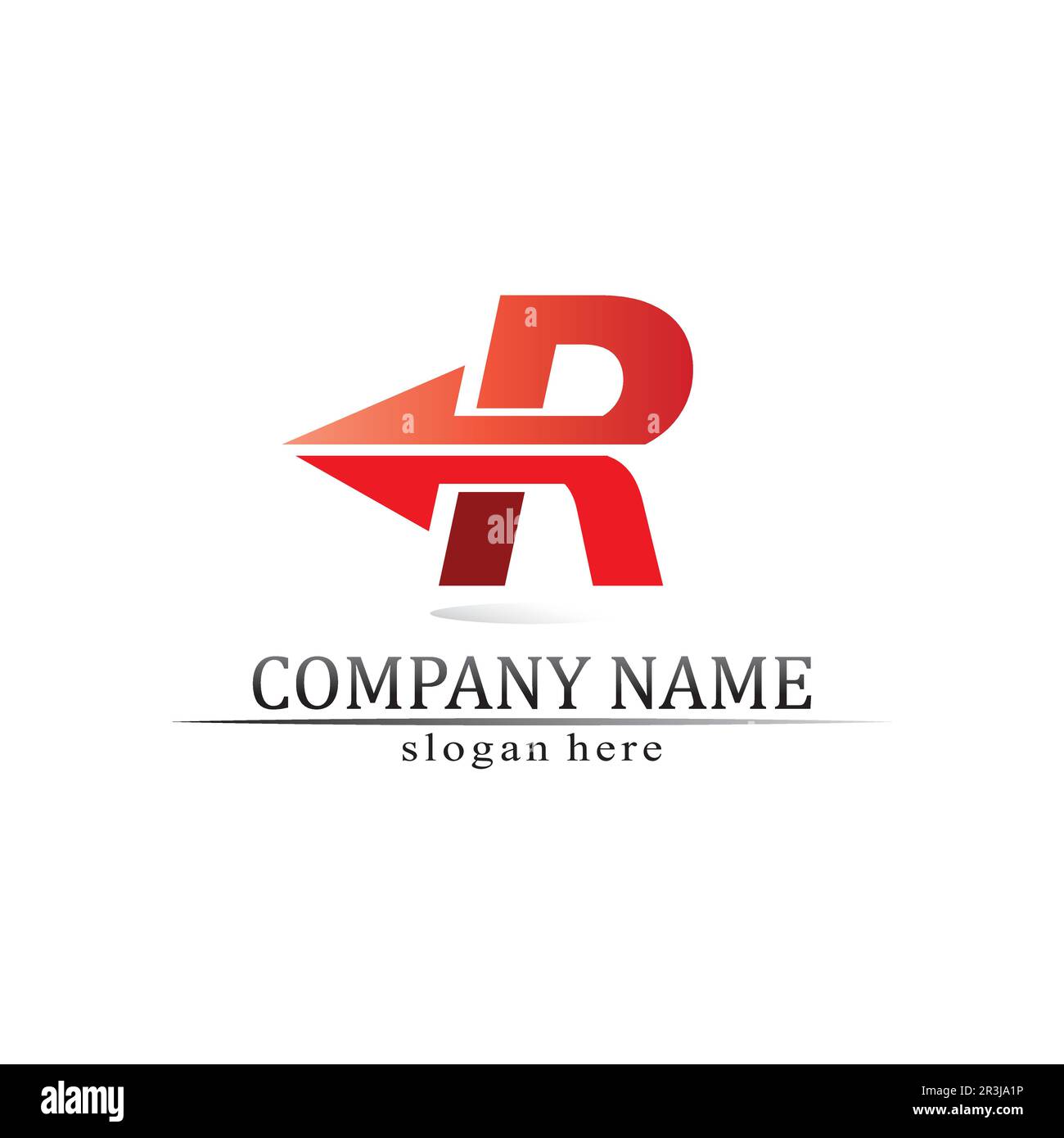 R plus logo vector vectors hi-res stock photography and images - Alamy