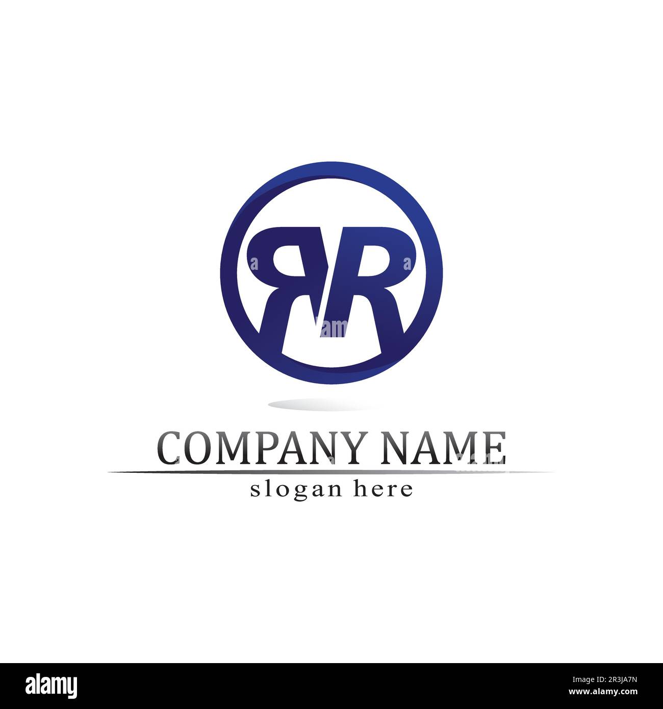 R plus logo vector vectors hi-res stock photography and images - Alamy