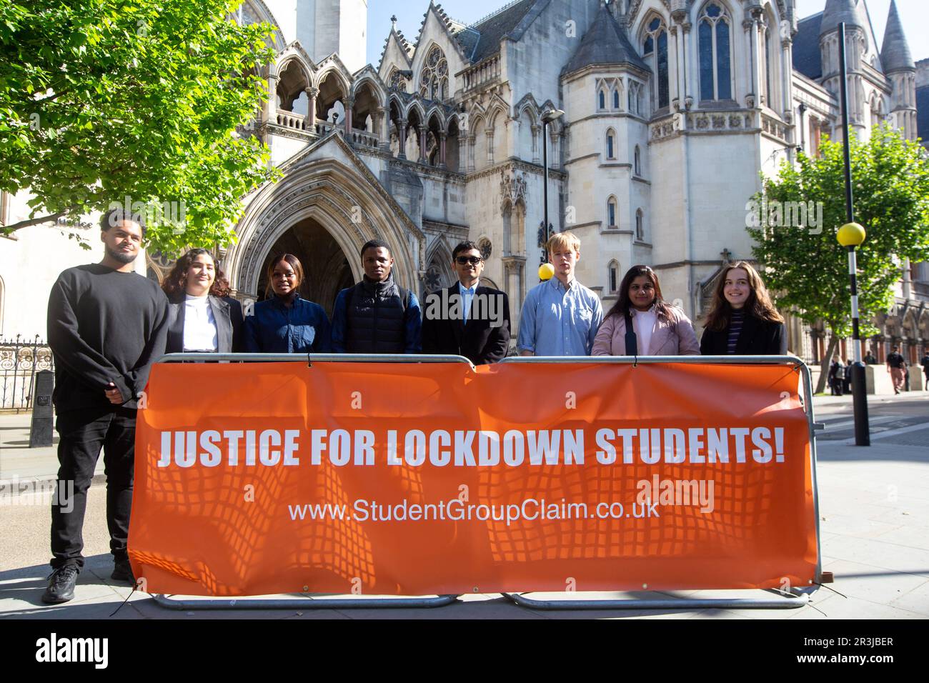 Justice for lockdown students hi-res stock photography and images - Alamy