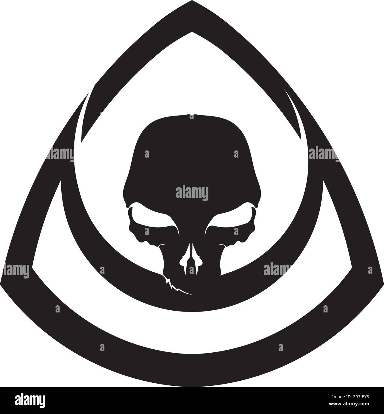 Assassins Creed 4 Logo With Skull