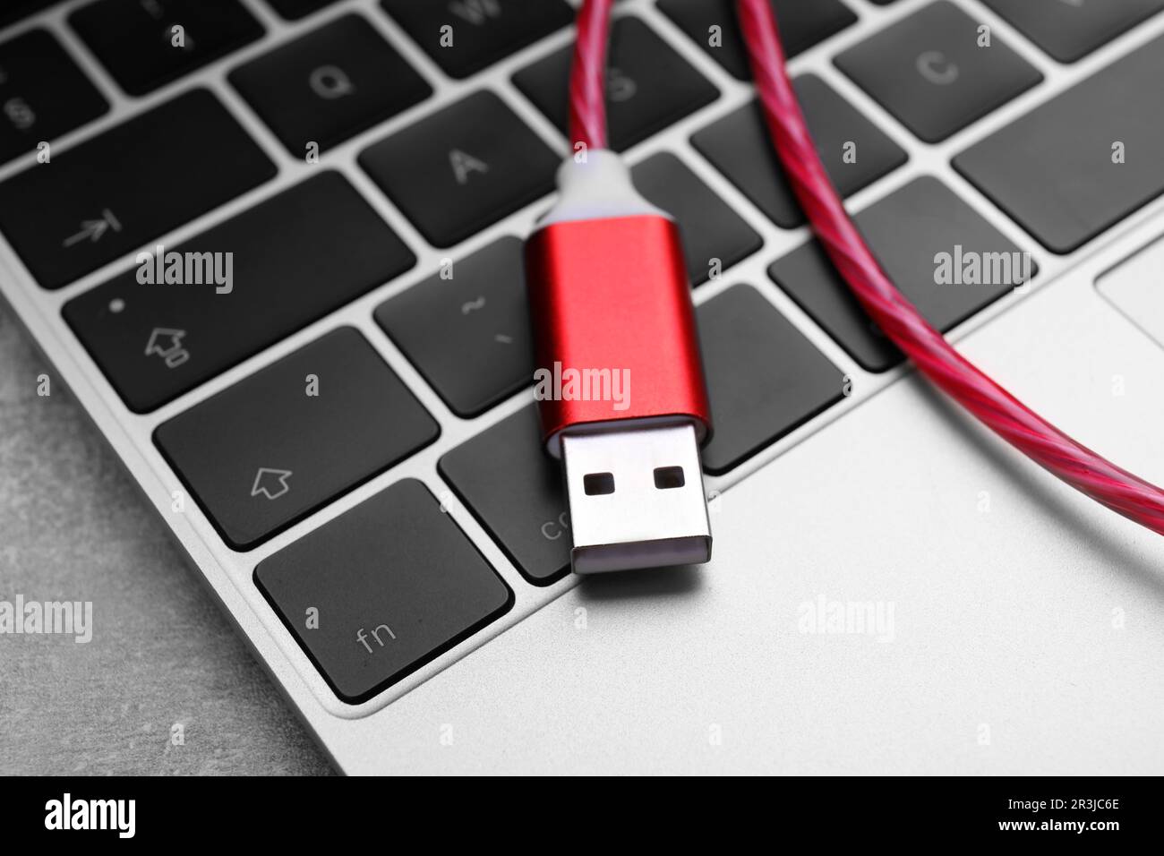 Connector hardware laptop red usb hi-res stock photography and images ...