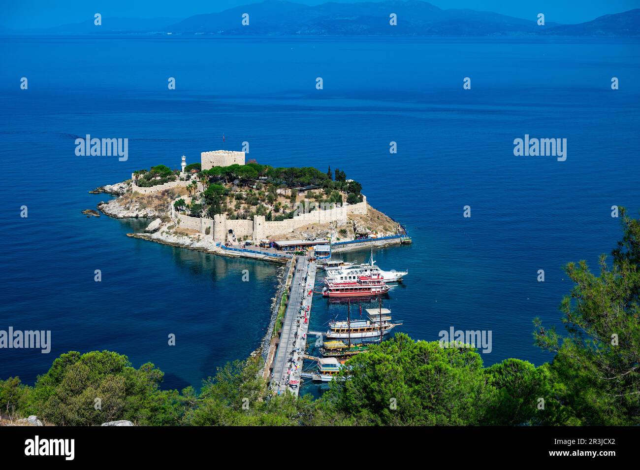 Kusadasi bird island Stock Photo - Alamy