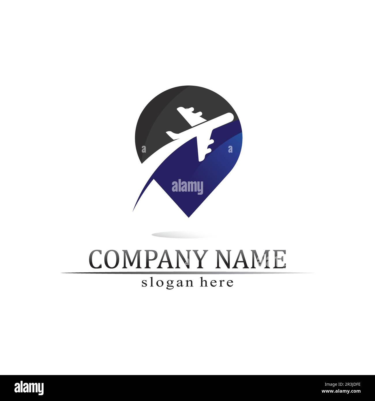 Icon flight plan aeroplane hi-res stock photography and images - Alamy