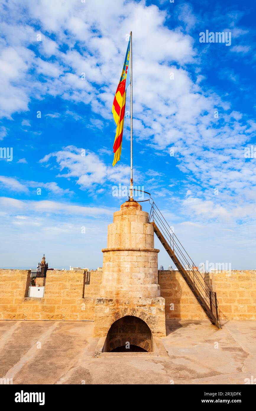 The Serrans Gate or Serranos Towers is a 14th century gate in Valencia ...
