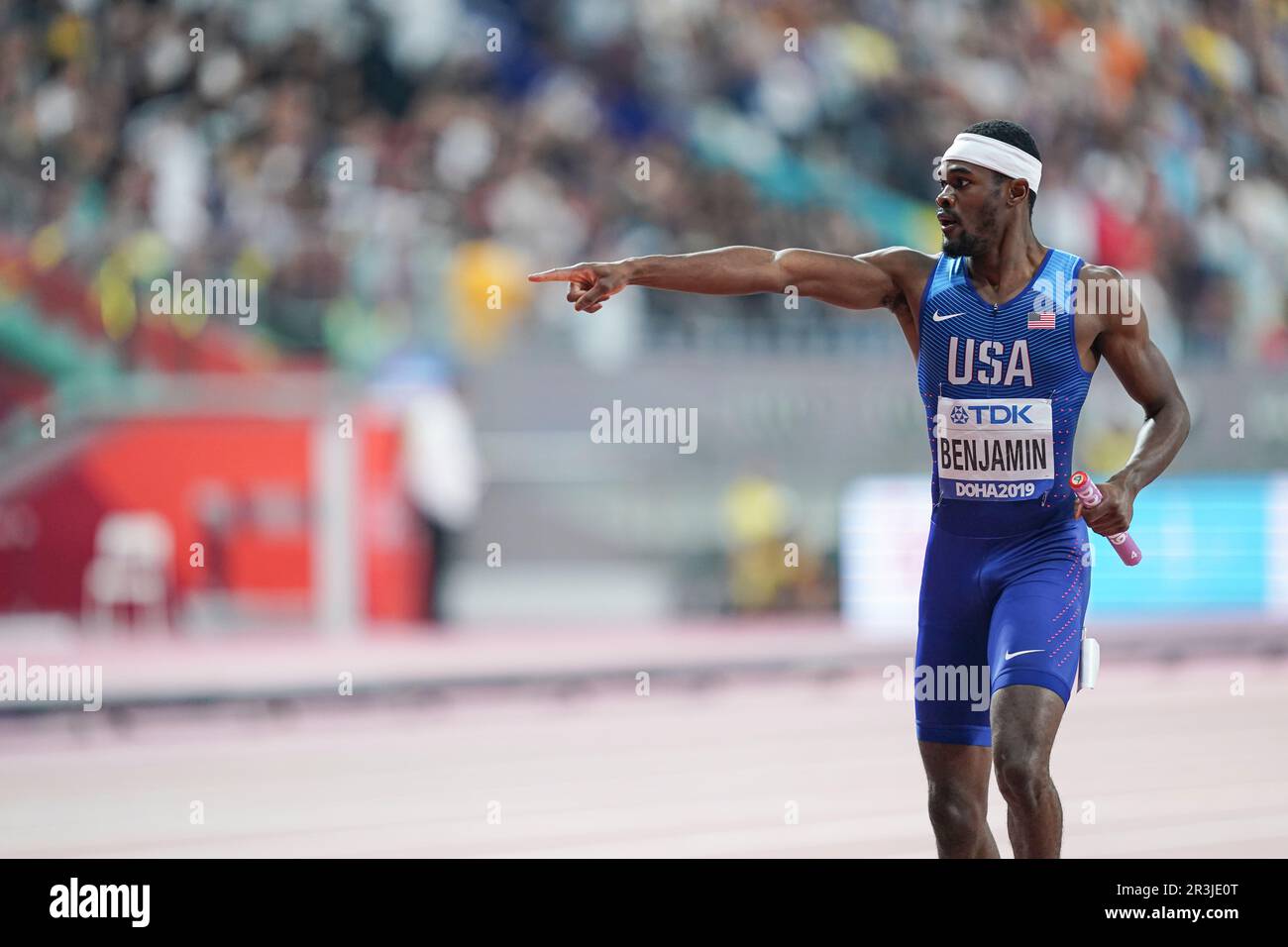 Rai Benjamin World Athletics Championships - Lanie Mirelle Rai Benjamin World Athletics Championships - Lanie Mirelle