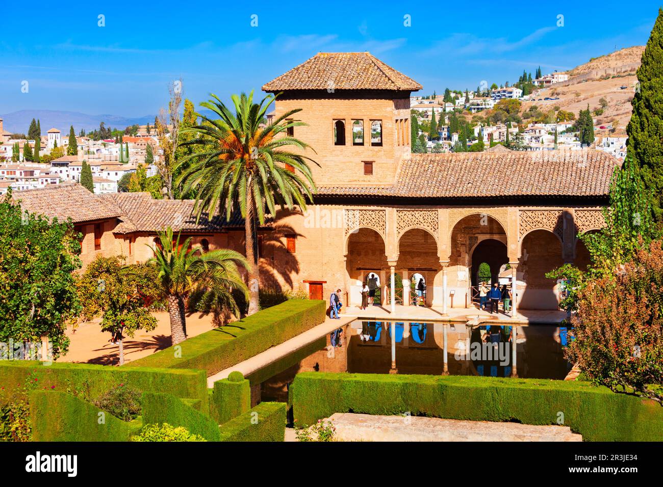 Partal Palace is the part of the Comares Palace inside the Alhambra ...