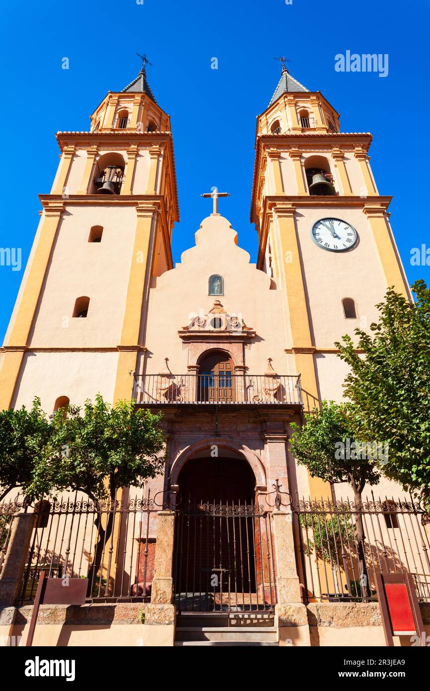 Parish Church of Our Lady of Expectation in Orgiva. Orgiva is a town in ...