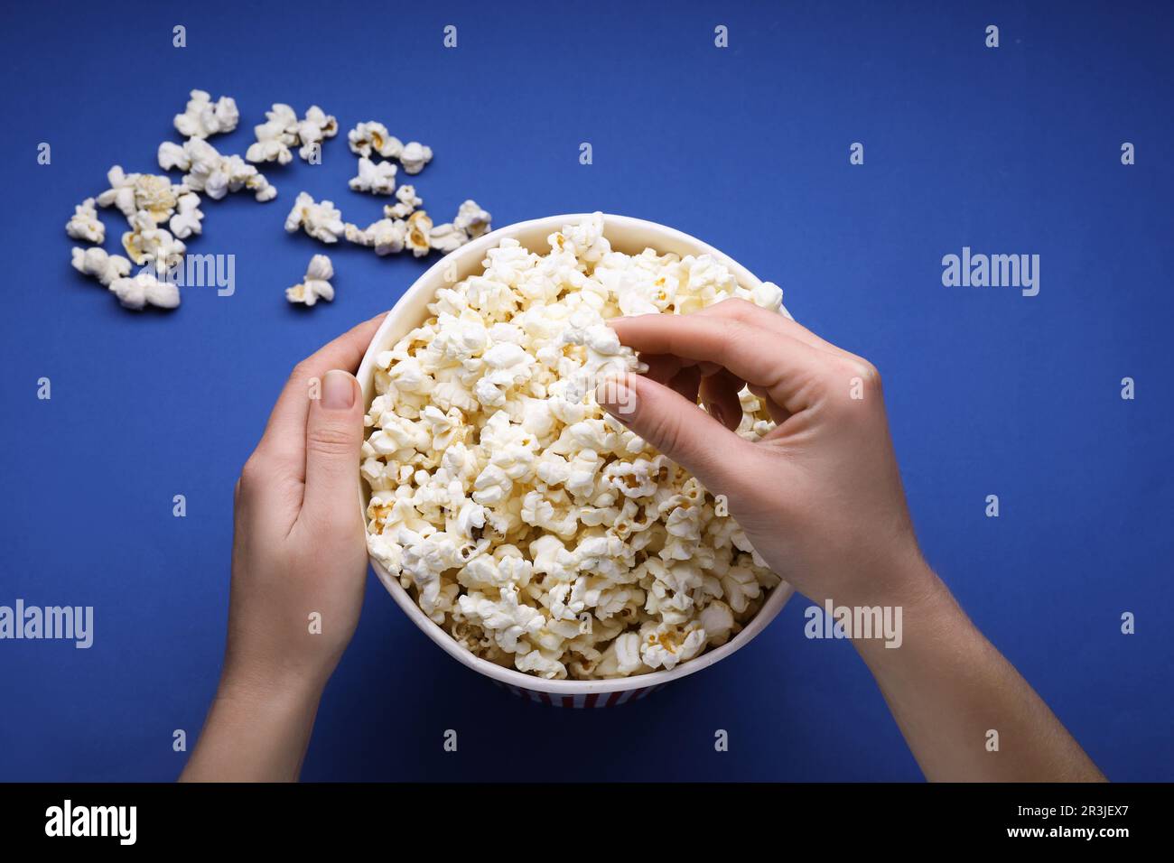 View from above woman recipe hi-res stock photography and images - Alamy