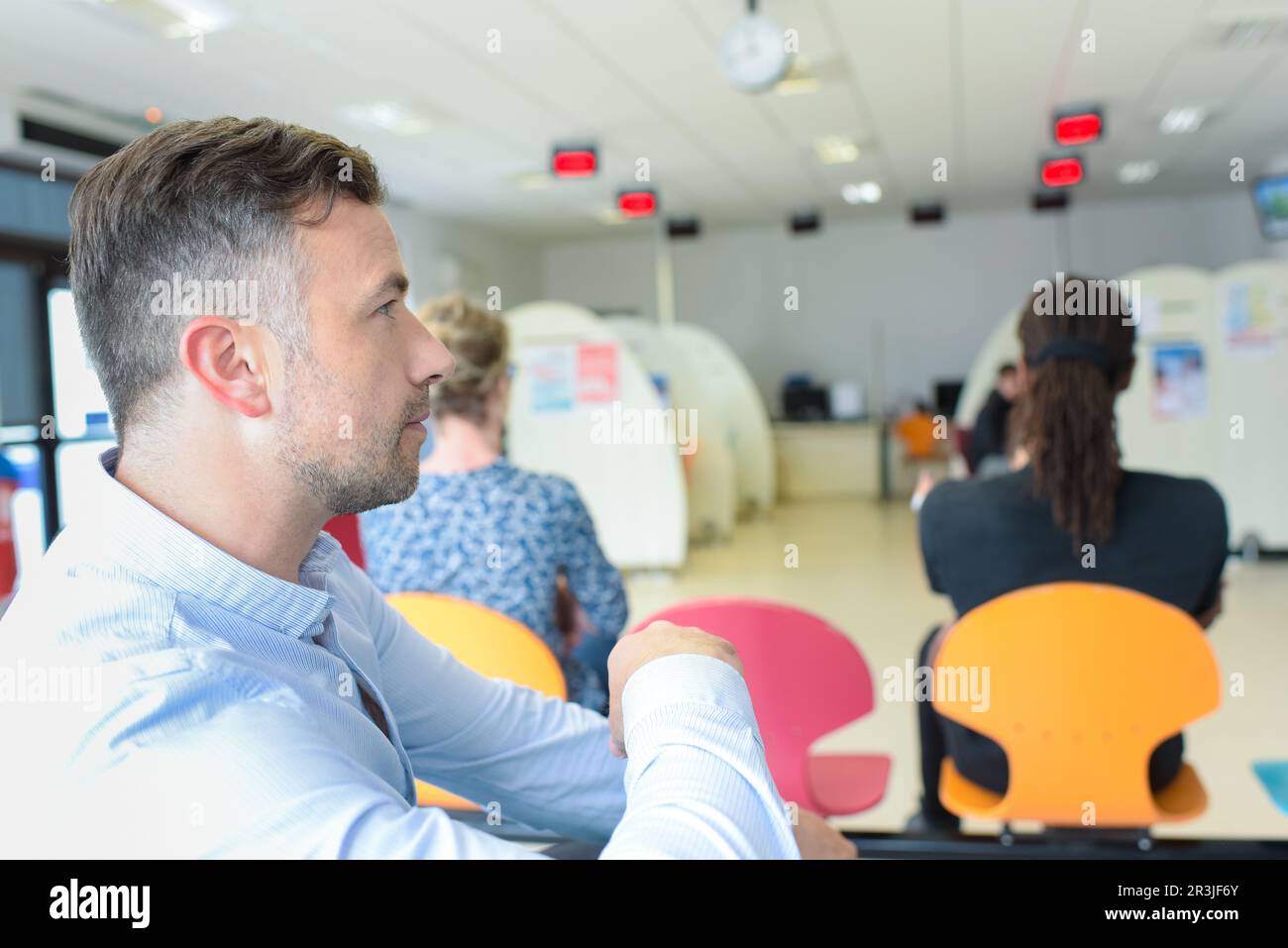 Waiting room clinic number hi-res stock photography and images - Alamy