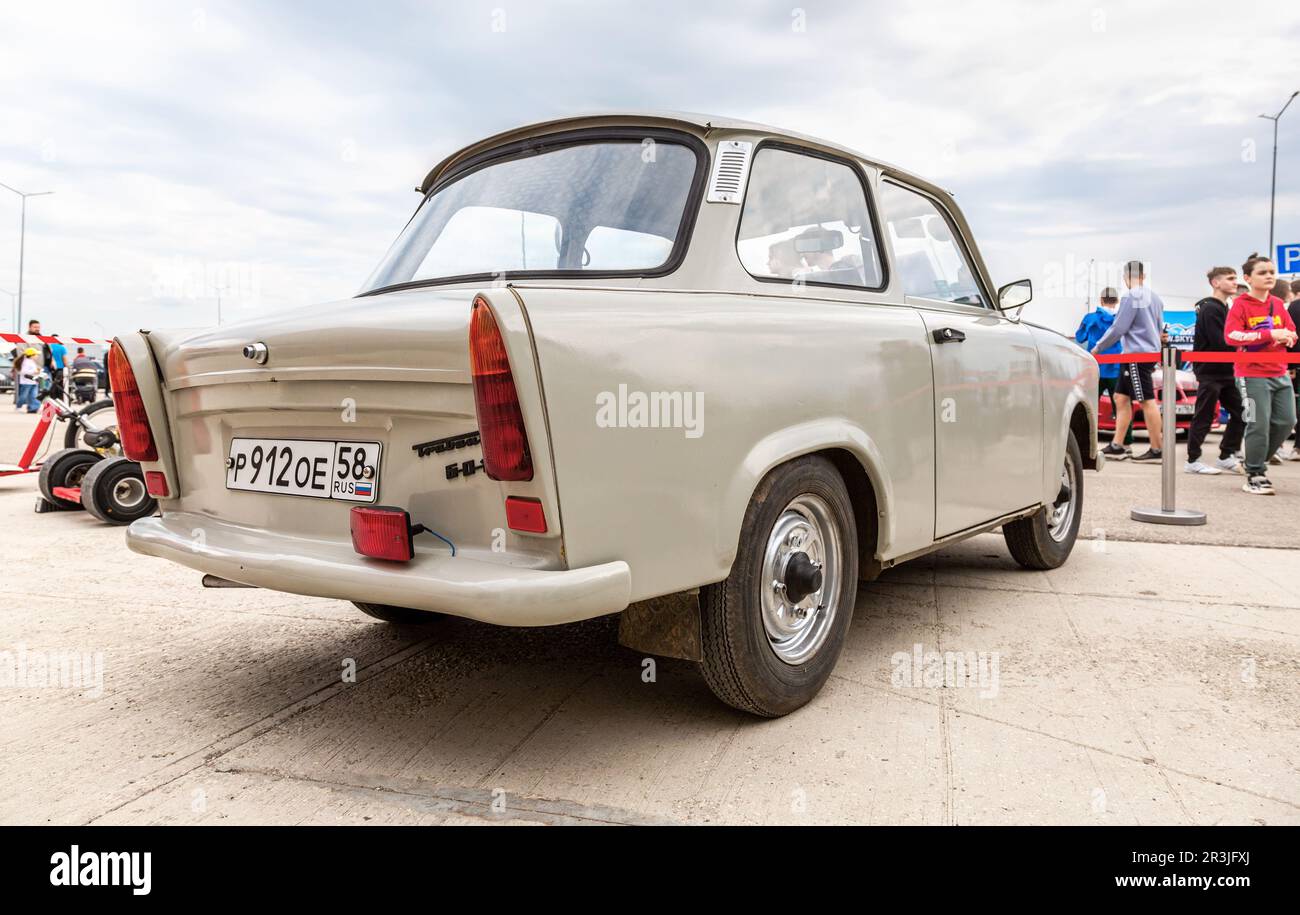 Samara, Russia - May 14, 2023: Trabant 601vintage vehicle at a local ...