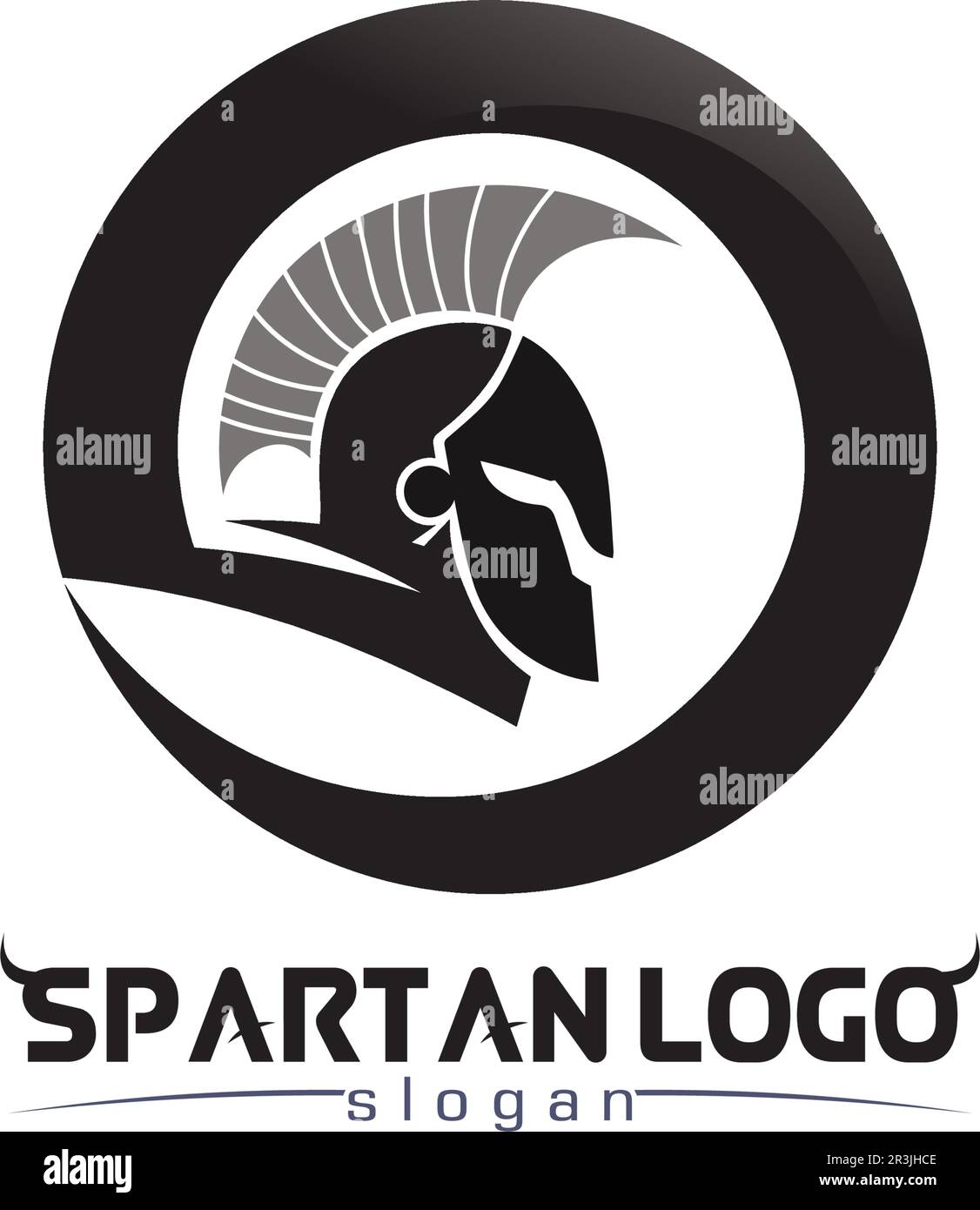 Spartan Head Logo