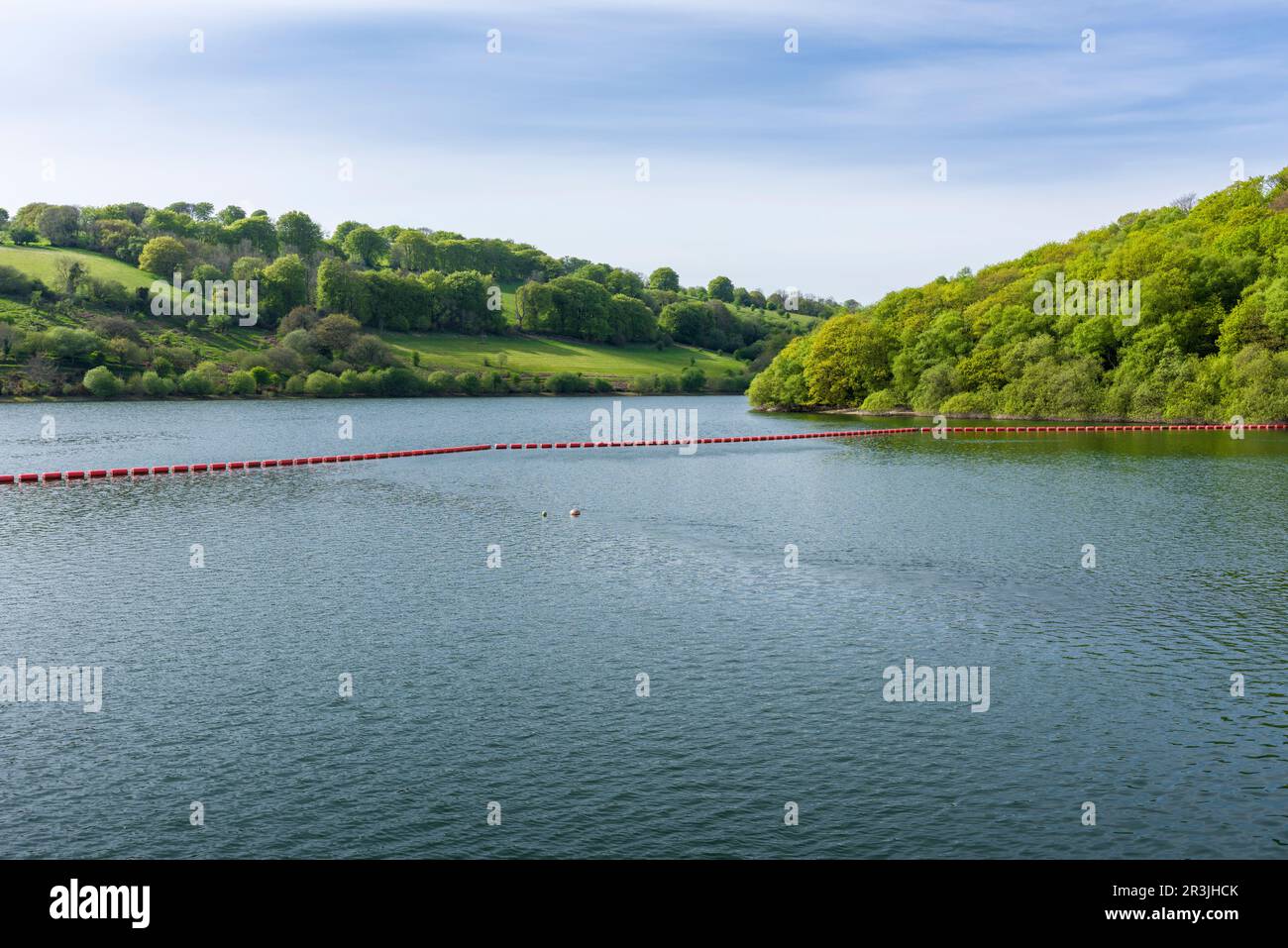 Clatworthy Reservoir in the Brendon Hills, Somerset, England Stock ...