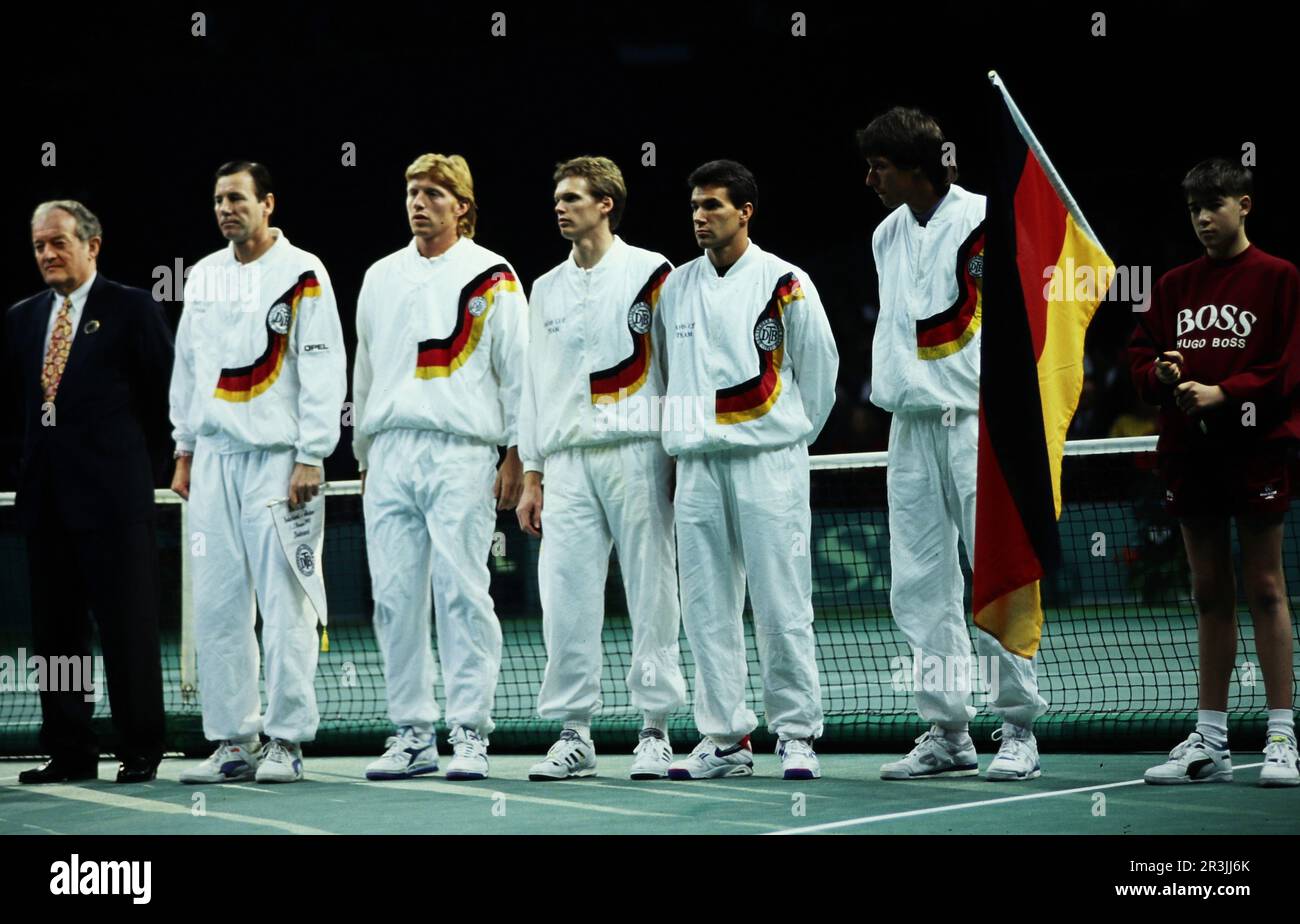 Boris becker deutsches tennis hi-res stock photography and images - Alamy